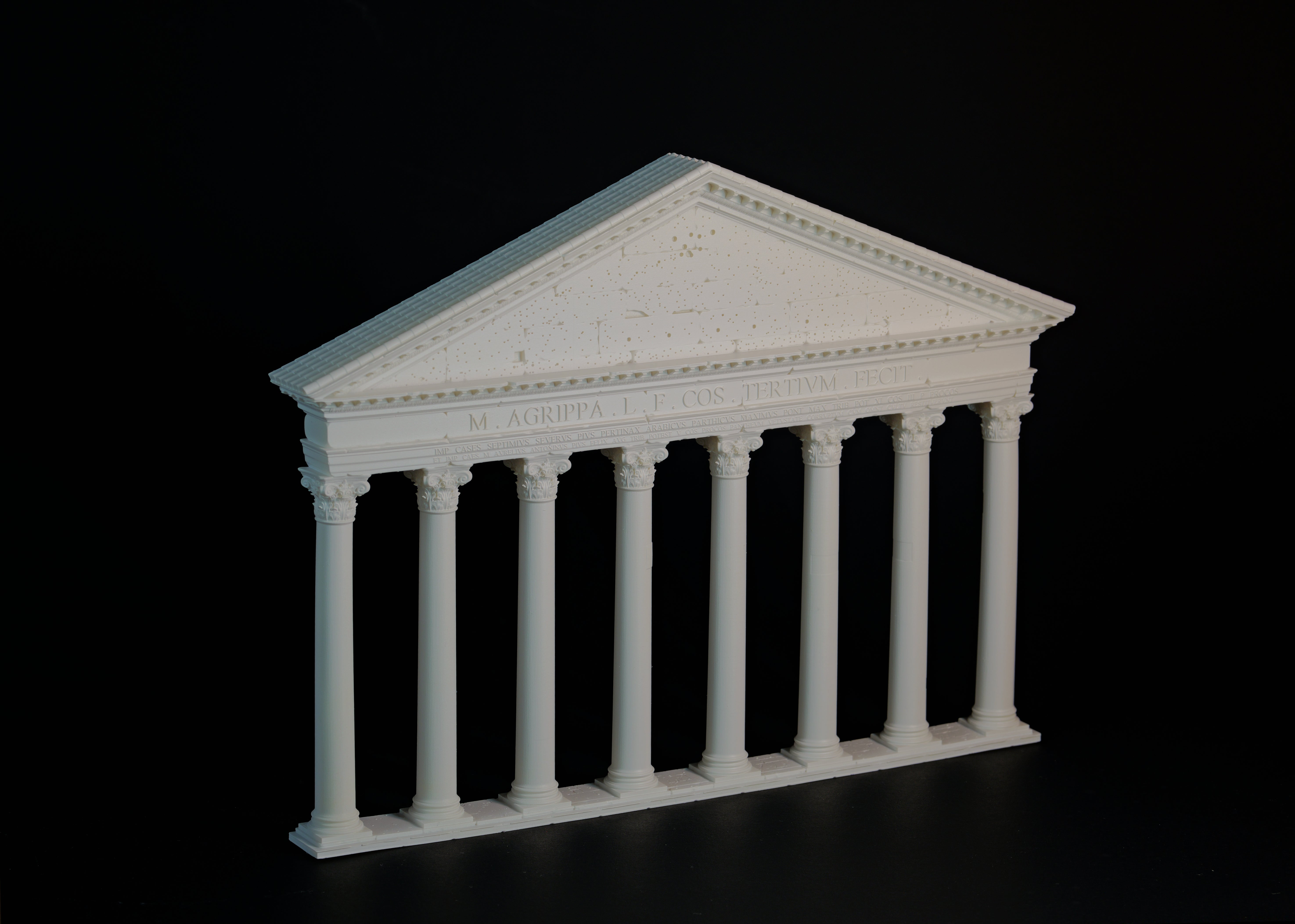 Pantheon Elevation Model - Rome – Model-Architecture.com